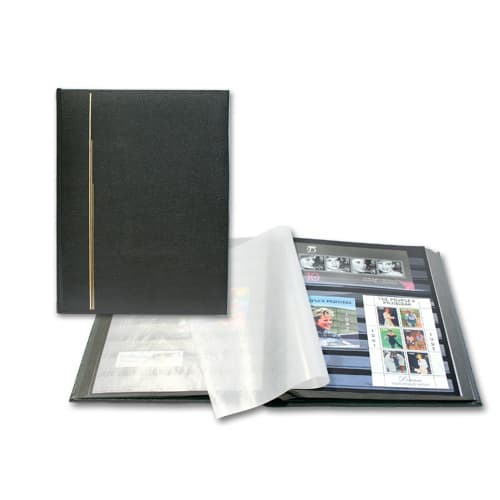 Luxury Leather Stockbook for Stamps - Safe Albums
