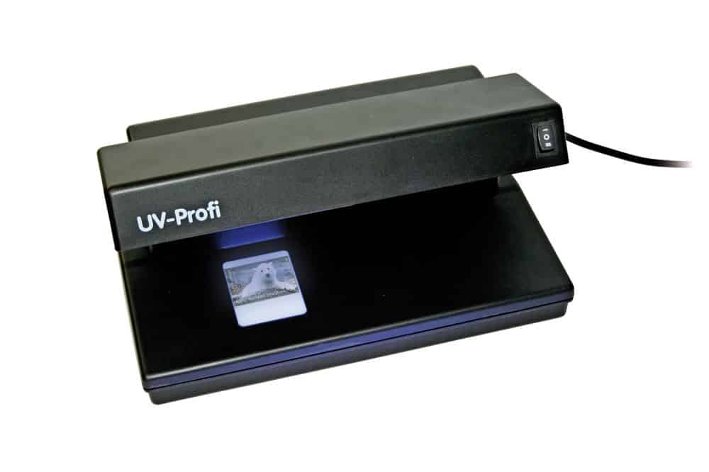 UV - Professional - Testing Stamps, Coins, Banknotes - Safe Albums