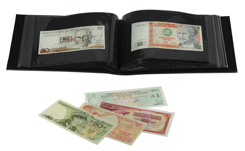 'Standard' Album for Banknotes and Postcards - Safe Albums