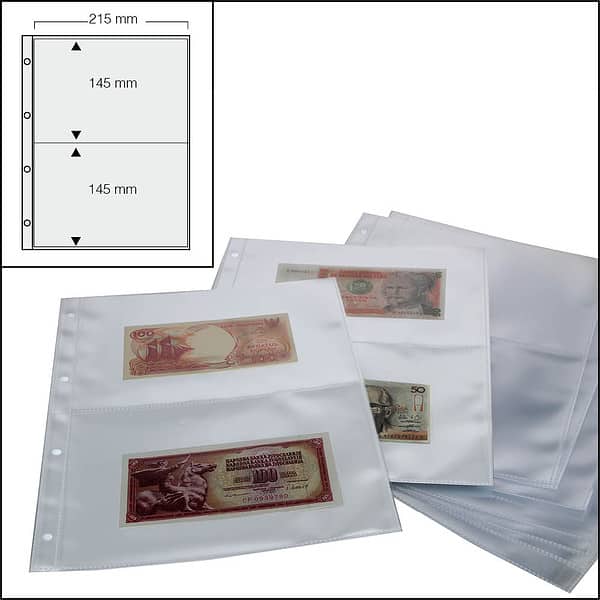 Banknote Pages and Wallets - Safe Albums