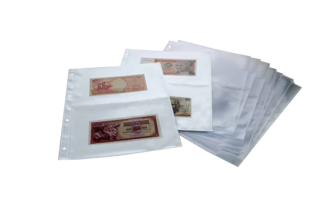 2 Pocket Banknote Pages 5479 (15 pack) - Safe Albums