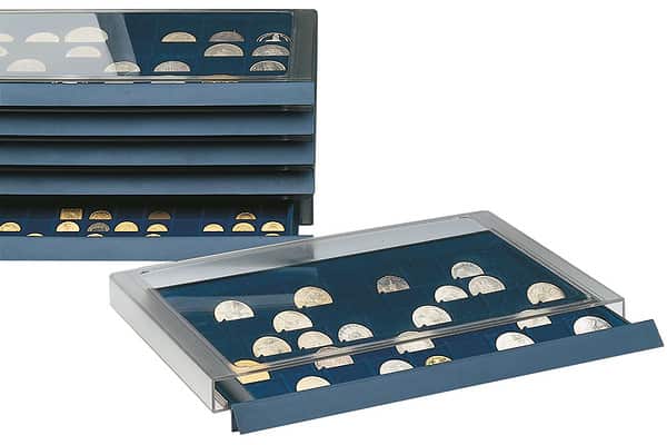Stackable Coin Tray No. 6417 - for Quarter Sovereign, Silver Threepence ...