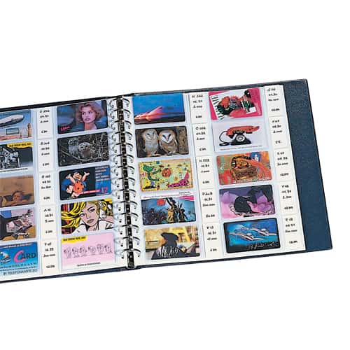5 Pages for Telephone Card Album - Safe Albums