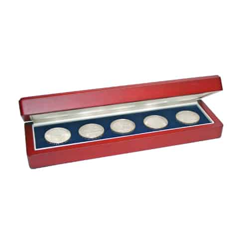 Wooden Coin Case for Coin Set - Safe Albums
