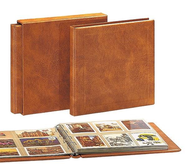 Luxury Postcard Album - With 8 Transparent Pages - Safe Albums