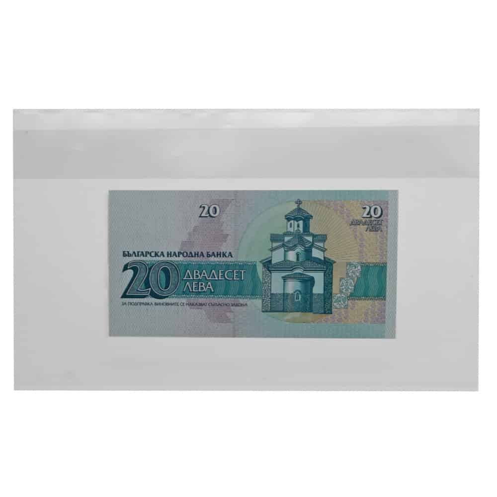 Banknote Sleeves No. 1290 270 x 157 mm (10 pack) - Safe Albums
