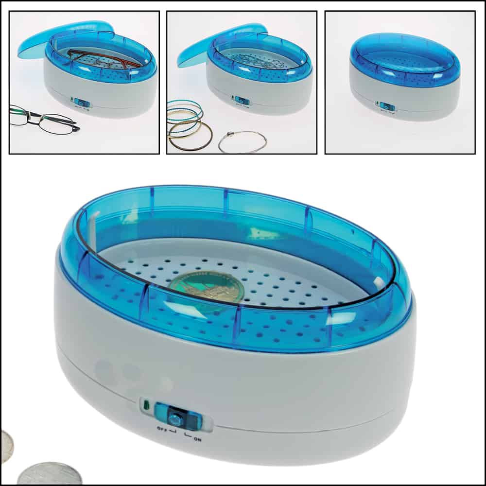 Vibrating Coin Cleaner - Safe Albums