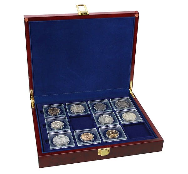 Coin Case for Square Coin Capsules - Safe Albums