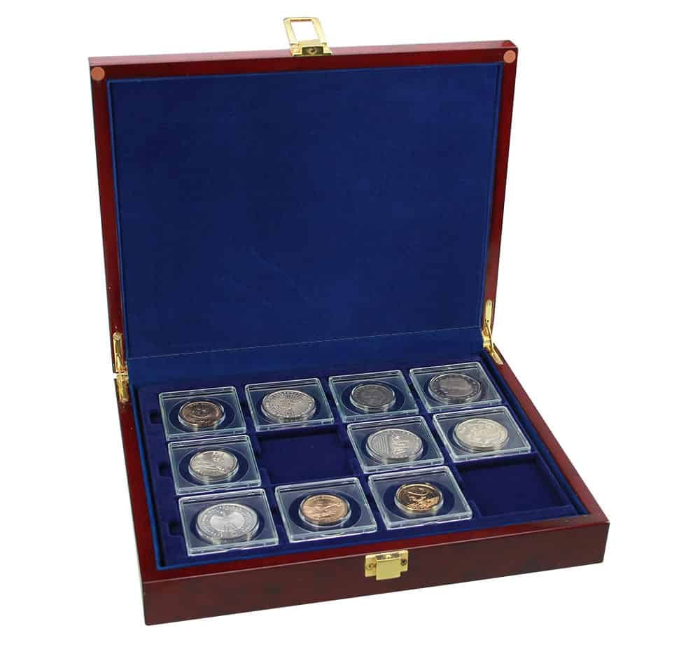 Coin Case for Square Coin Capsules - Safe Albums