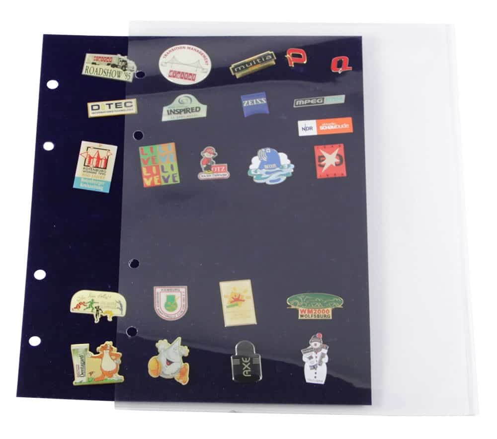 Protective covers 7862 for velvet panels (for pin album) - Safe Albums