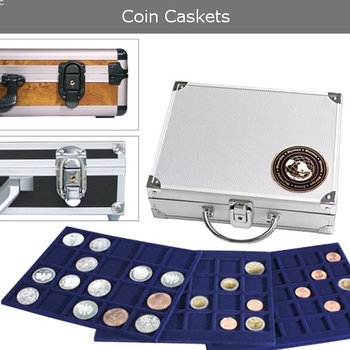 Large Coin Cases - Safe Albums
