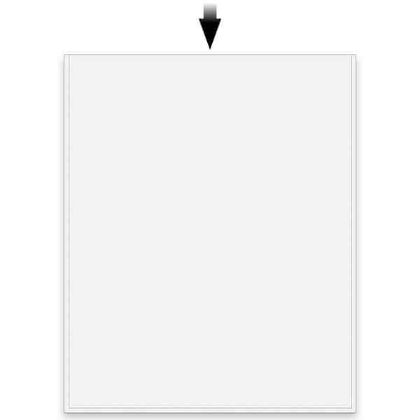 Clear Wallets With Short Side Opening (Pack of 50) - Safe Albums