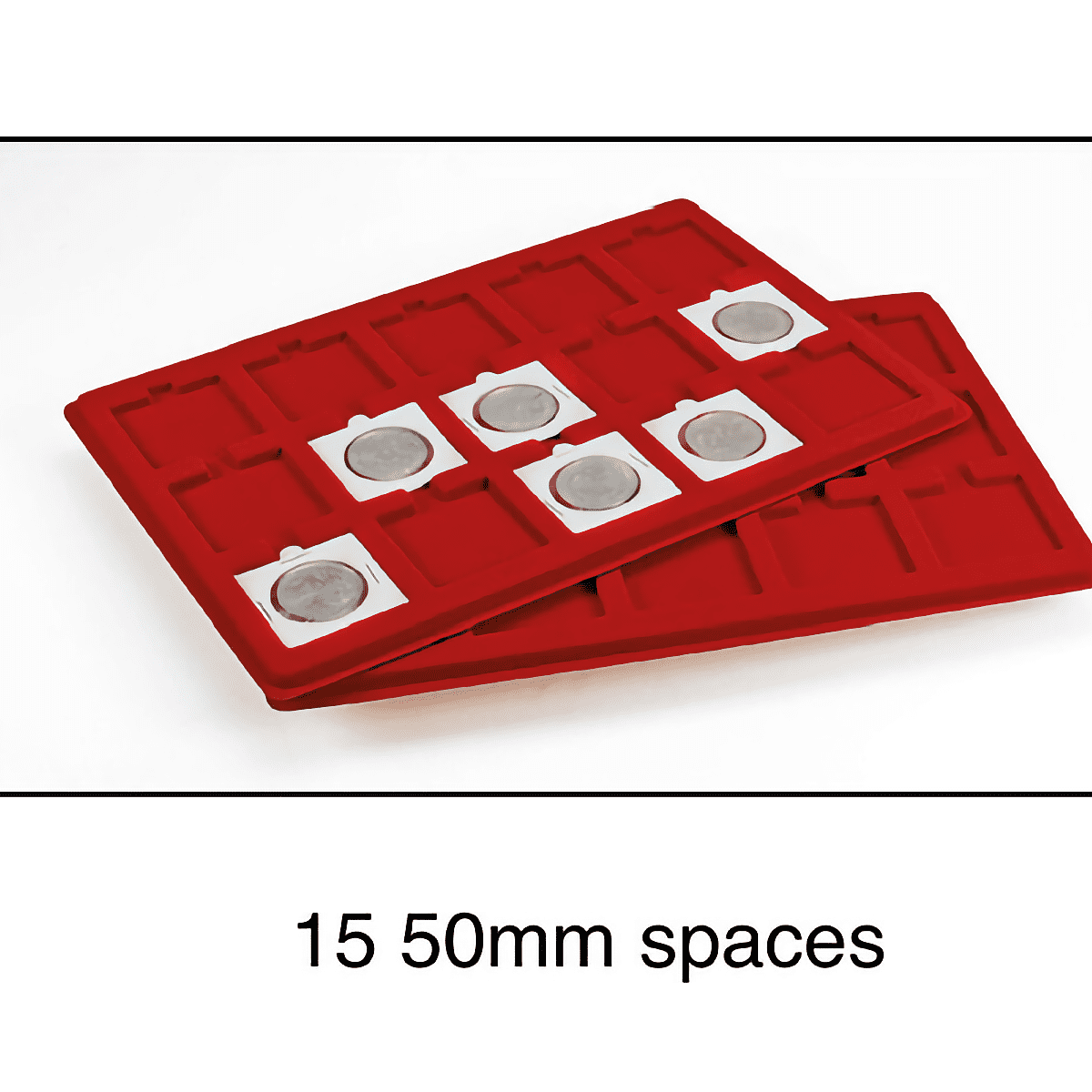 Giant Coin Case Trays - with 15 spaces for coins up to 50mm - for ...