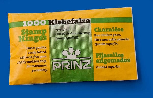 Prinz Stamp Hinges (Single Bag Of 1000 Hinges) - Safe Albums